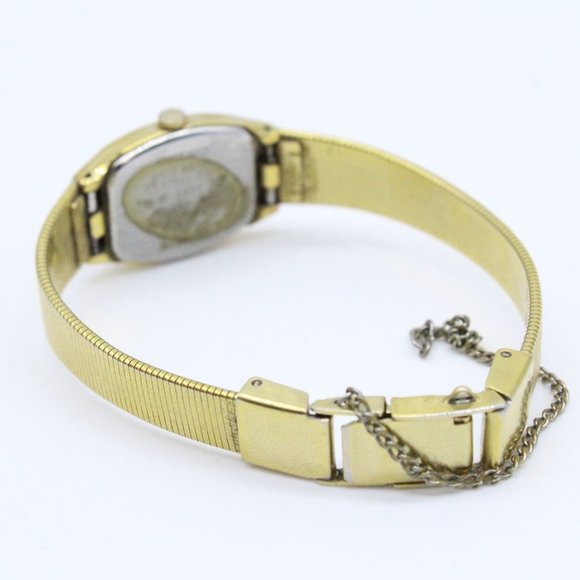 Seiko | Accessories | Vintage Seiko Watch Womens Classic Luxury Gold Tone 2c26450 Black Dial ...